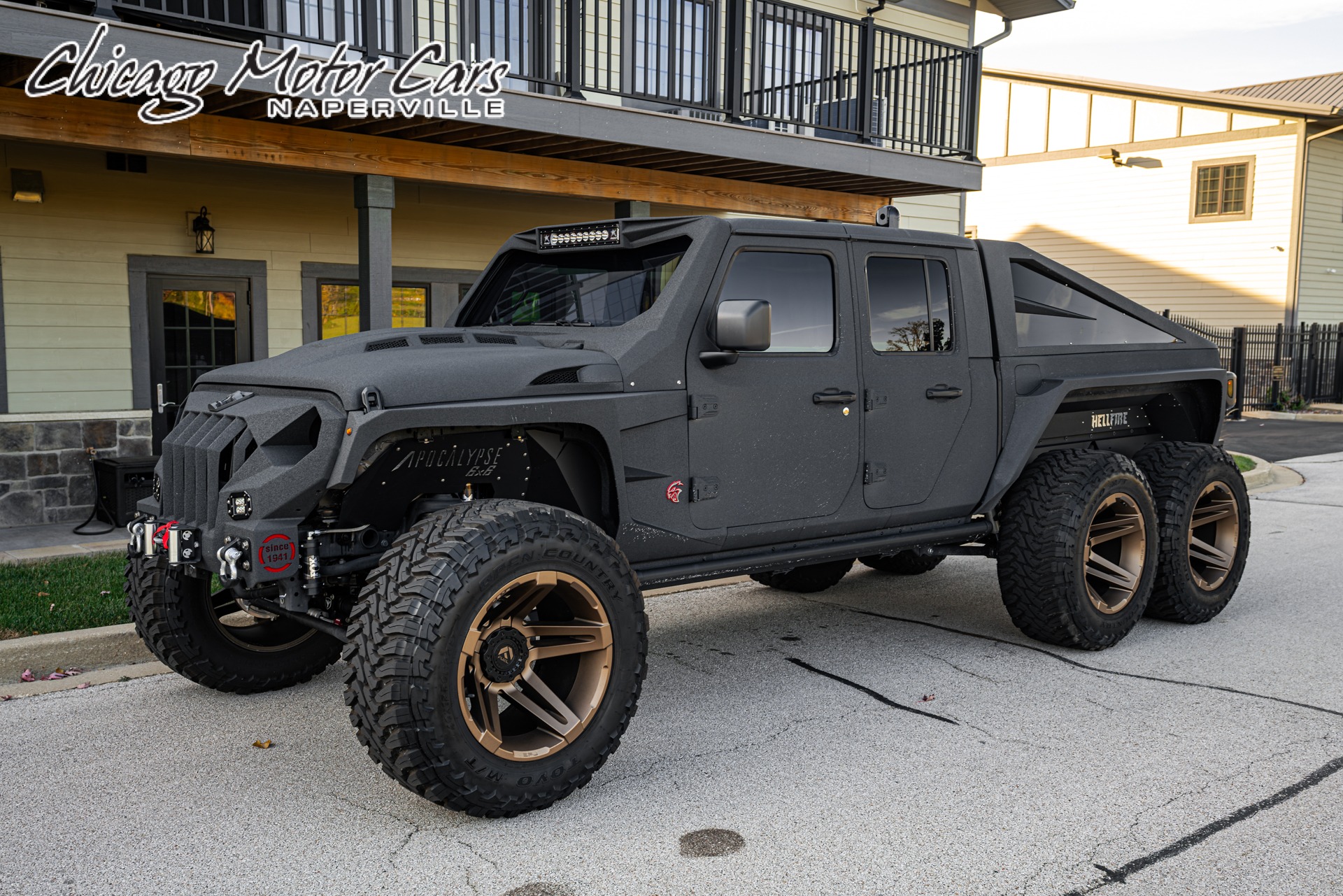 Used 2021 Jeep Gladiator APOCALYPSE HELLFIRE 6X6 800HP SUPERCHARGED ...