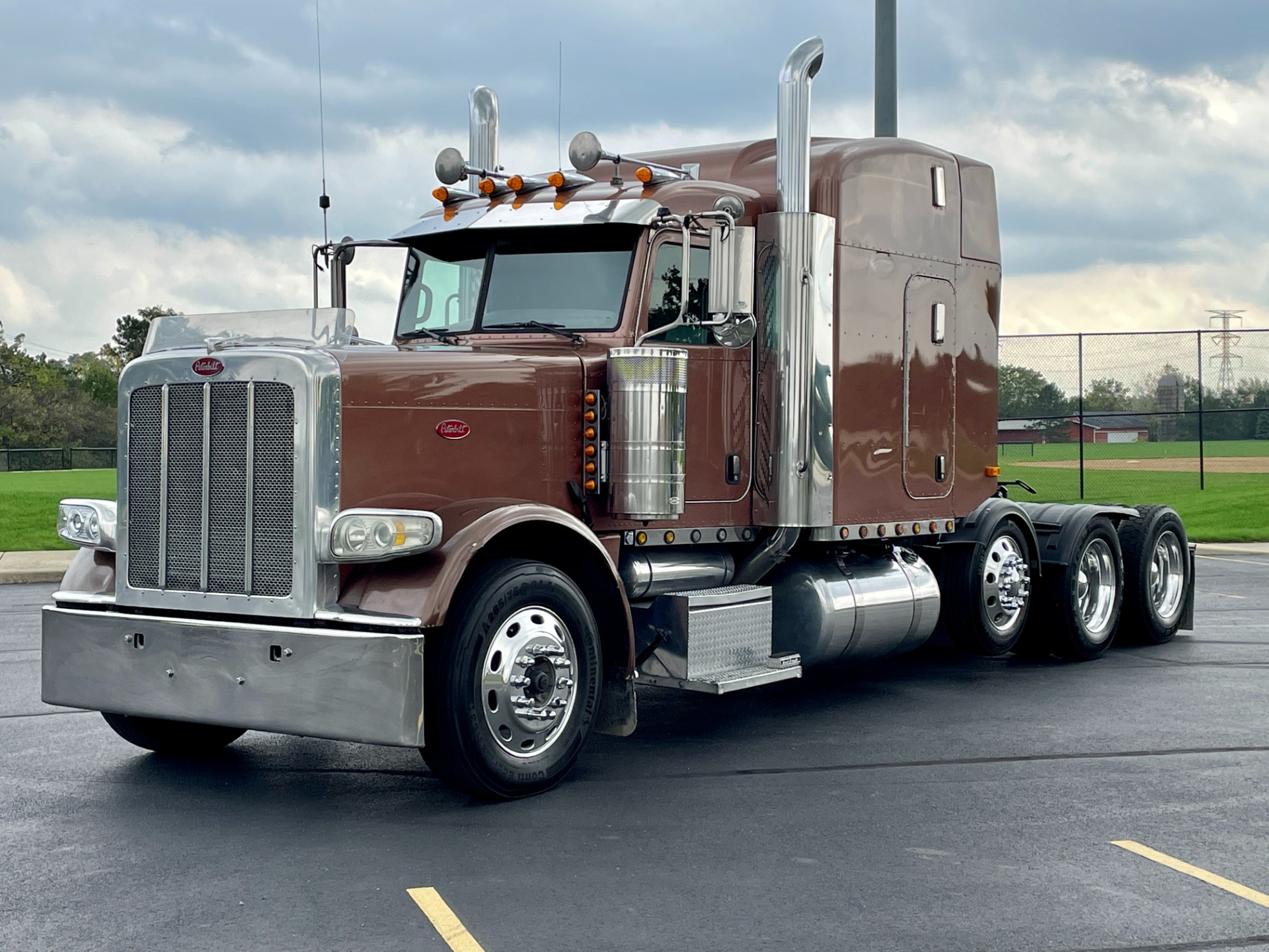 Used 2008 Peterbilt 388 Tri-Axle Sleeper - CAT C15 - 475HP - RECENT ...